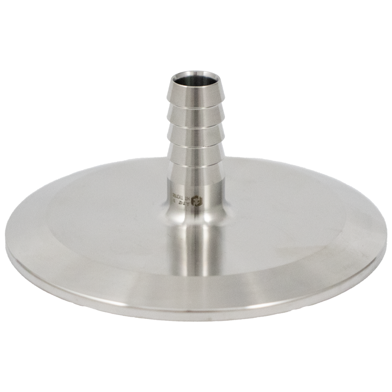 ForgeFit® Stainless Tri-Clamp Barb | 1/2" Barb x 3" T.C. – BrewBuilt